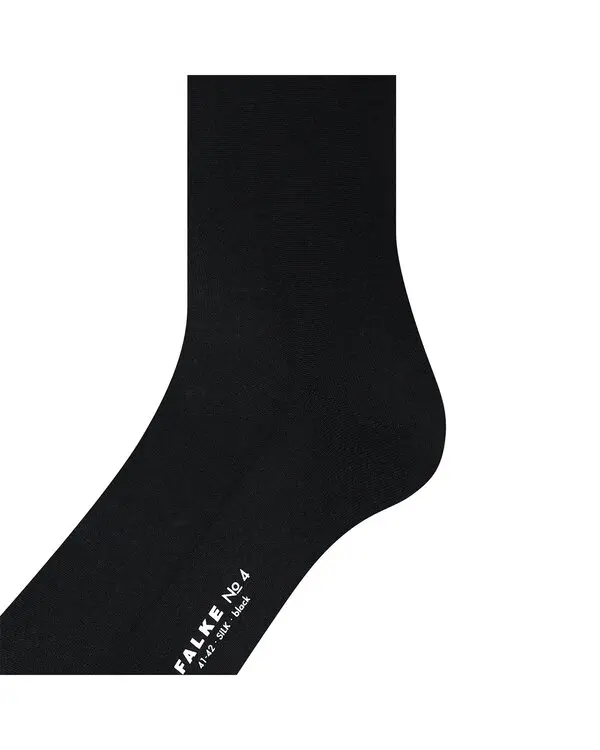Falke No. 4 Silk And Nylon Dress Socks - Black