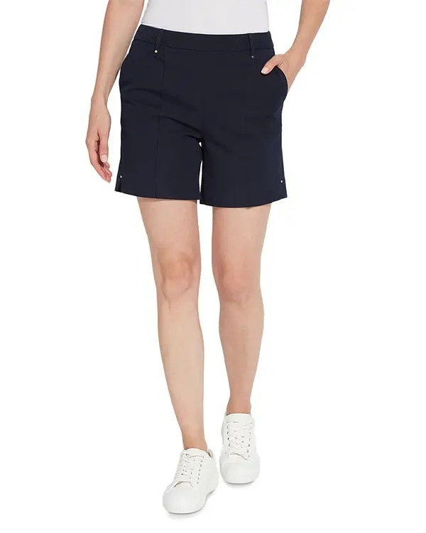 Lyssé Amanda Stretch Twill Shorts - True Navy