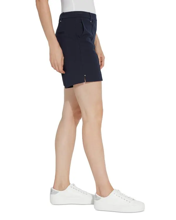 Lyssé Amanda Stretch Twill Shorts - True Navy