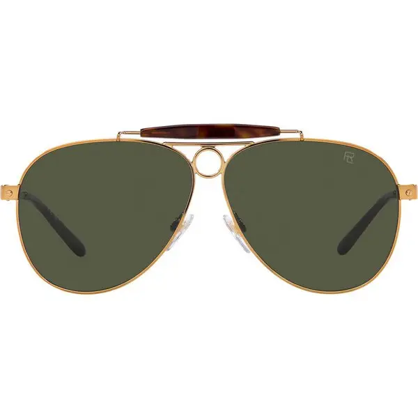 Ralph Lauren 61mm Aviator Sunglasses - Antiq Cop