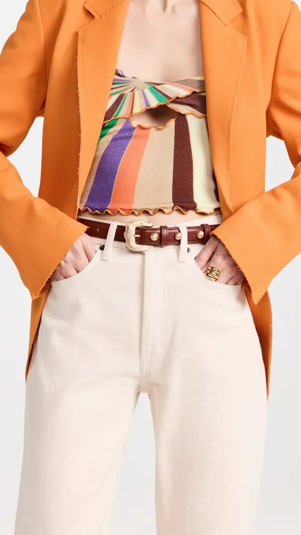 Cult Gaia Nicole Belt Cult Gaia Nicole Belt In Cognac In Whiskey - 35% Off  main image 2