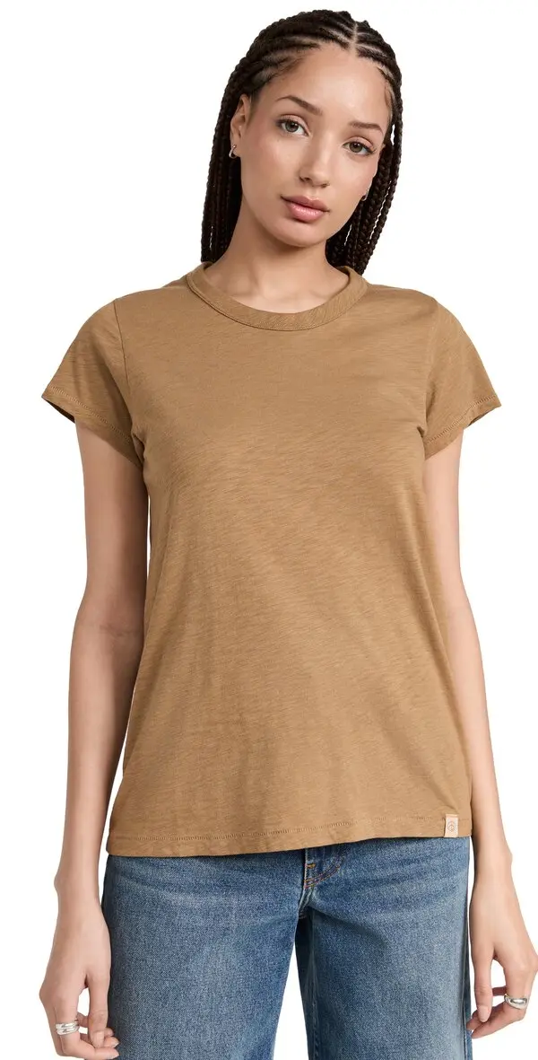 Rag & Bone The Slub Tee - Khaki