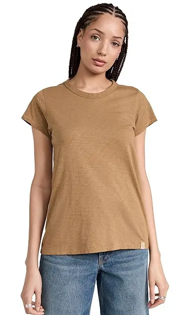 Rag & Bone The Slub Tee - Khaki