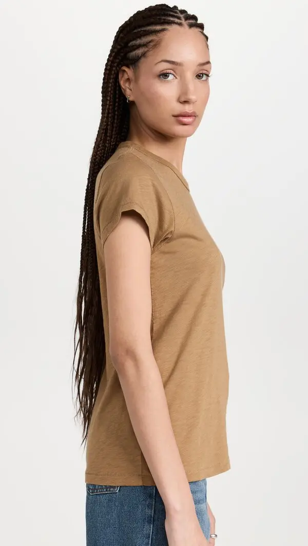 Rag & Bone The Slub Tee - Khaki