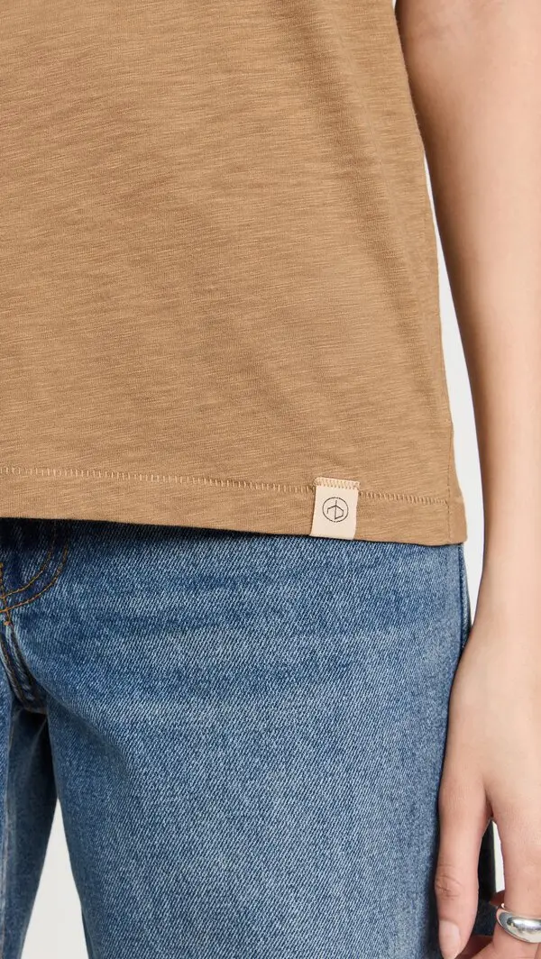Rag & Bone The Slub Tee - Khaki