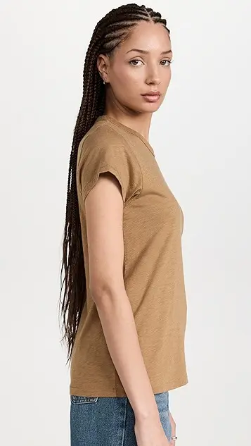 Rag & Bone The Slub Tee - Khaki