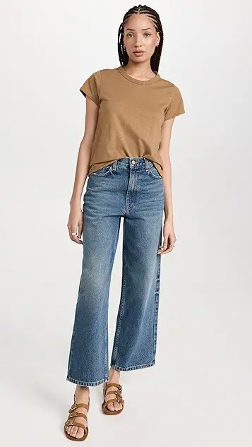 Rag & Bone The Slub Tee - Khaki