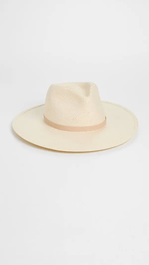 Janessa Leoné Sherman Straw Panama Hat - Natural