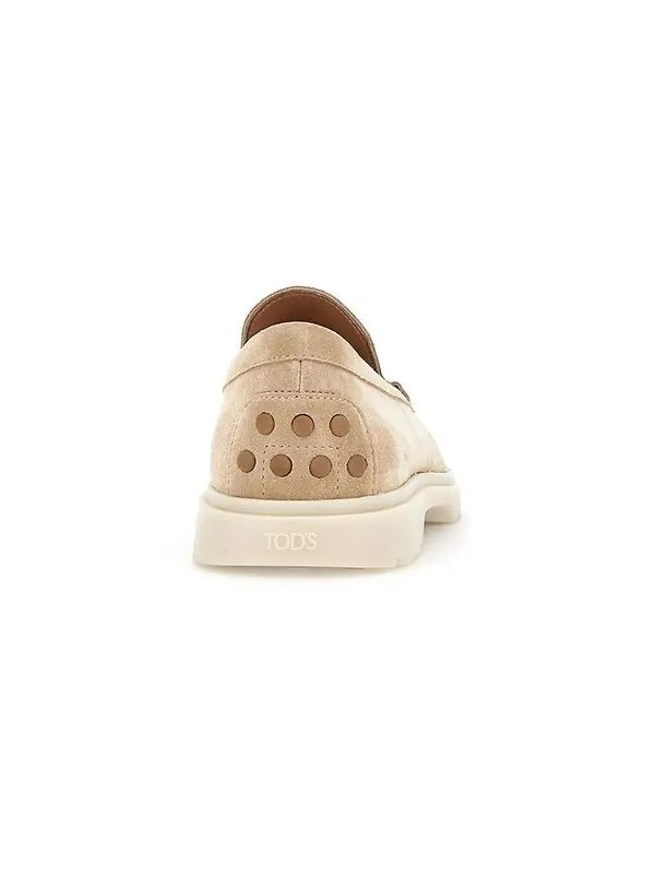 TOD'S Pantofola Ibrido Estivo Loafers - Naturale Chiaro