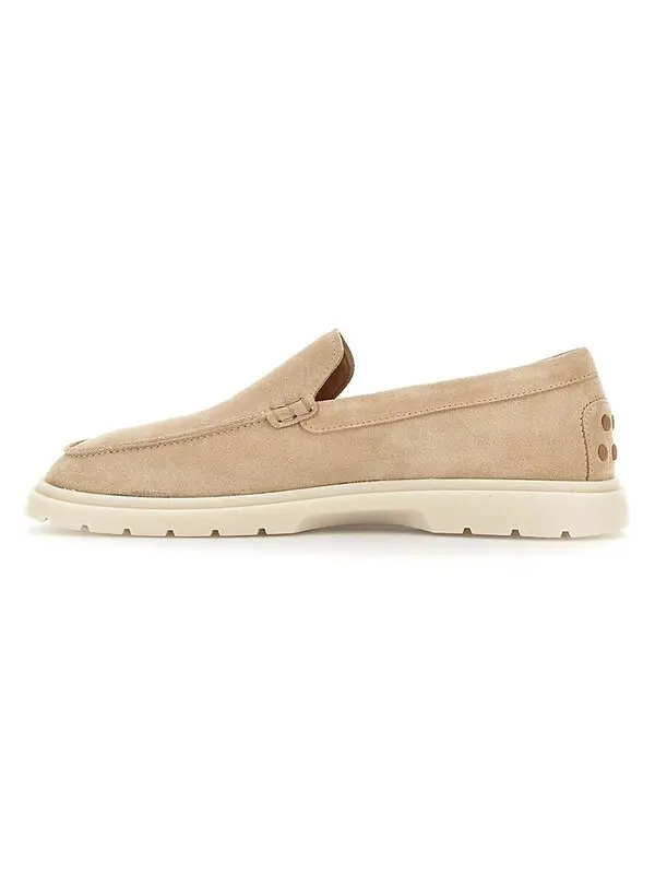TOD'S Pantofola Ibrido Estivo Loafers - Naturale Chiaro
