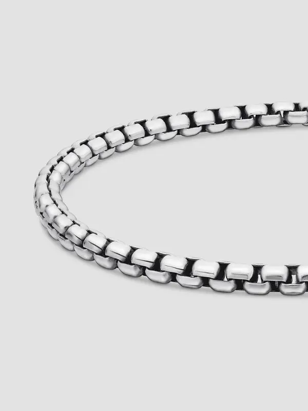 David Yurman Box Chain Bracelet - Silver