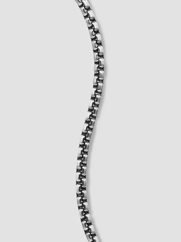 David Yurman Box Chain Bracelet - Silver