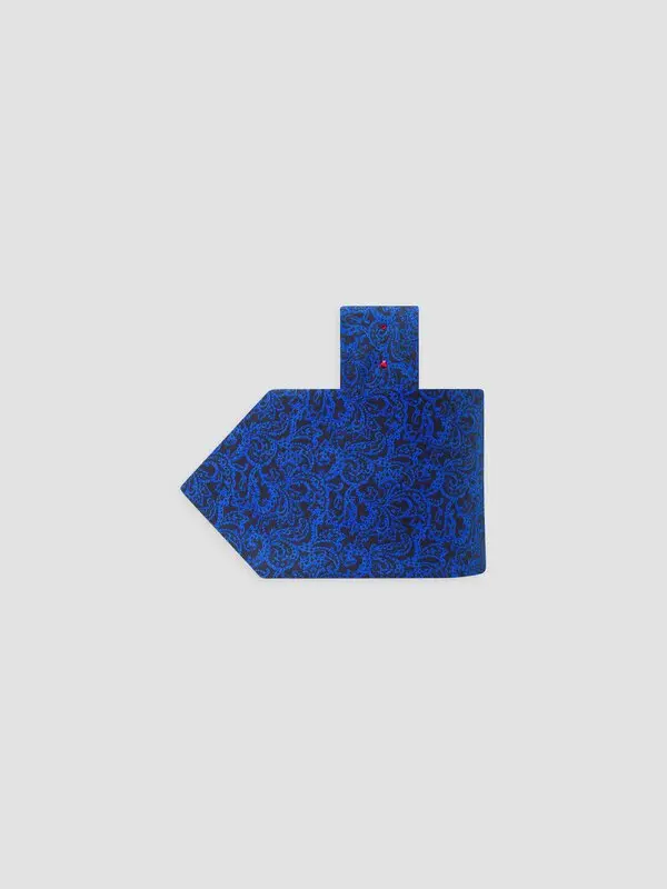 Stefano Ricci Luxury Handmade Silk Tie - Blue Black