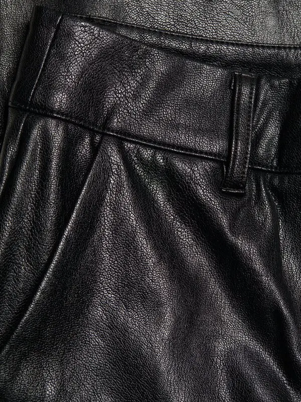 Commando Cropped Faux Leather Pants