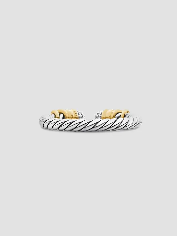 David Yurman Petite Helena Open Ring In Sterling Silver