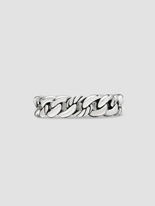 David Yurman Belmont Curb Link Band Ring