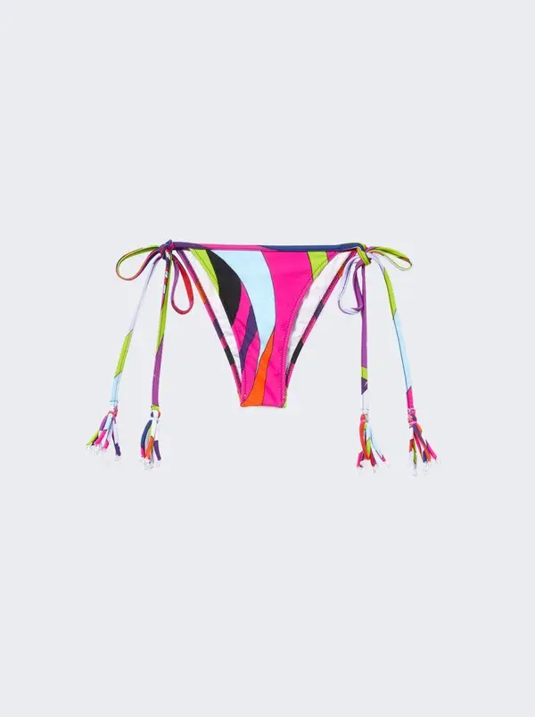 Emilio Pucci Side Tie Bikini Bottom - Fuchsia