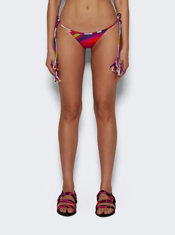 Emilio Pucci Side Tie Bikini Bottoms