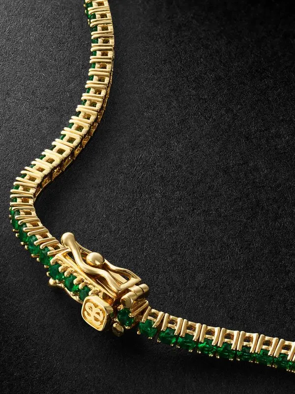 SYDNEY EVAN And Emerald Bracelet