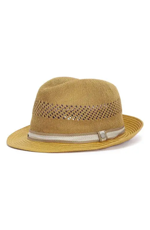 Barbour Craster Trilby Hat - Dark Tan