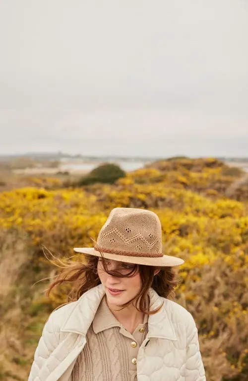 Barbour Flowerdale Trilby Hat - Trench