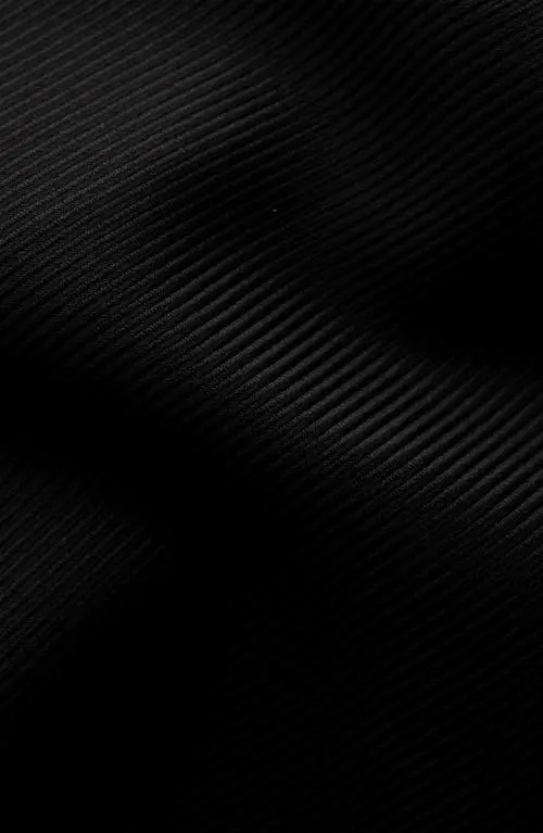 Eton Contemporary Fit Diagonal Weave Dress Shirt - Black