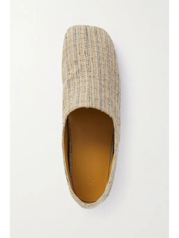 Loro Piana Andria Canvas Loafers