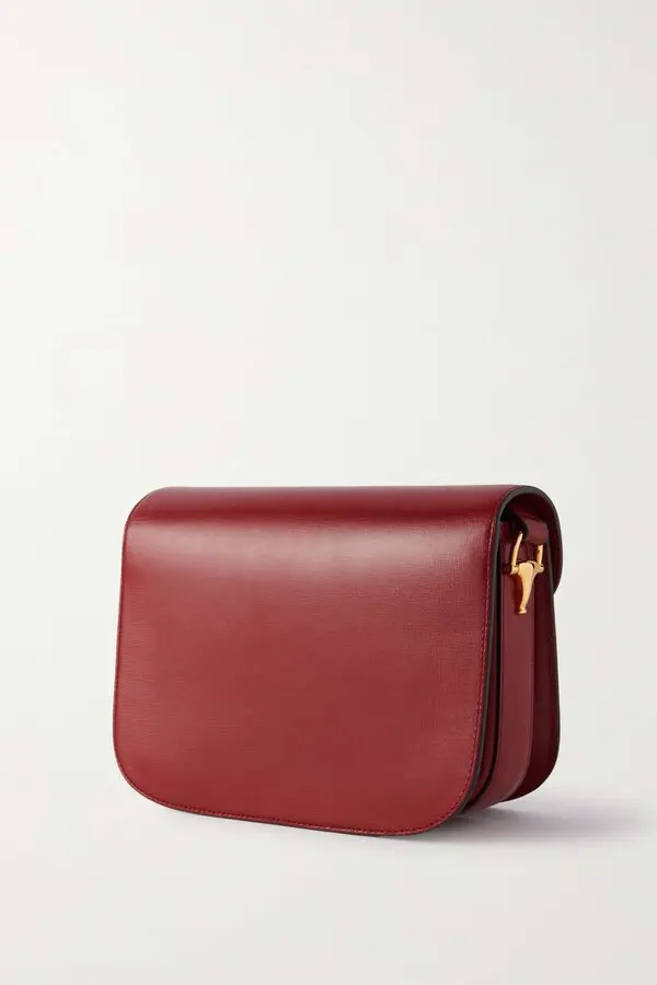 Gucci Horsebit 1955 Textured-leather Shoulder Bag