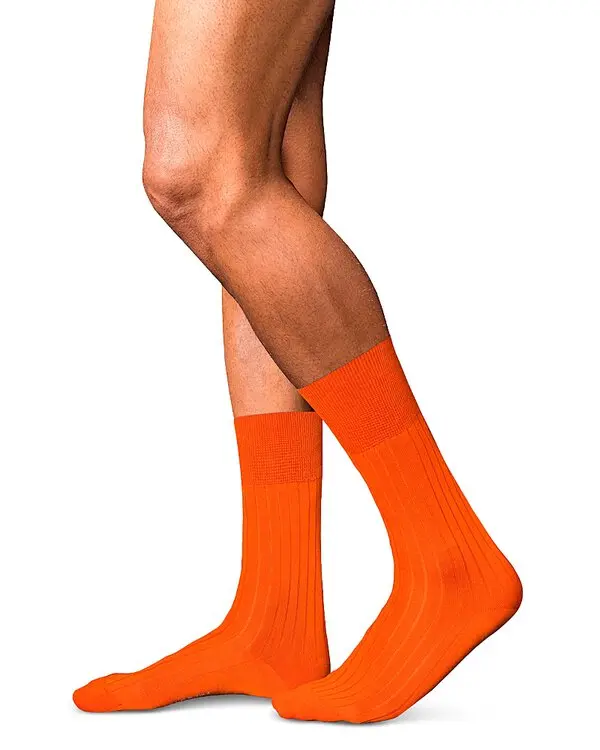 Falke No. 2 Cashmere Blend Dress Socks - Ziegel