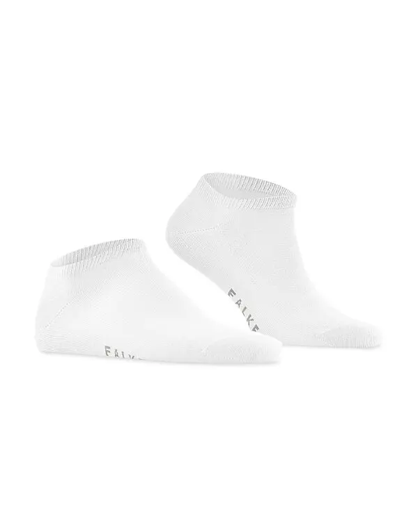 Falke Family Cotton Blend Sneaker Socks - White