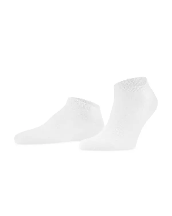 Falke Family Cotton Blend Sneaker Socks - White