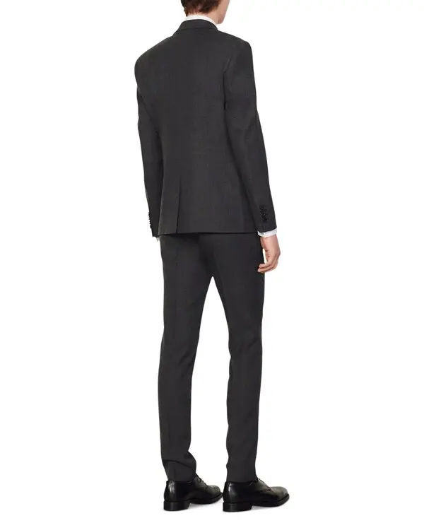 Sandro Legacy Gray Suit Jacket - Mocked Grey