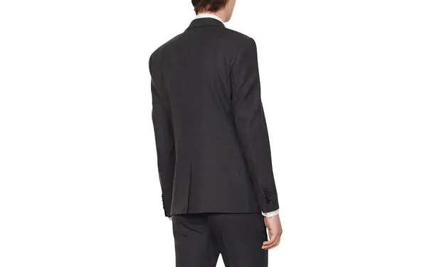 Sandro Legacy Gray Suit Jacket - Mocked Grey
