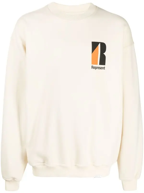 REPRESENT Initial Assembly Sweatshirt - Neutrals