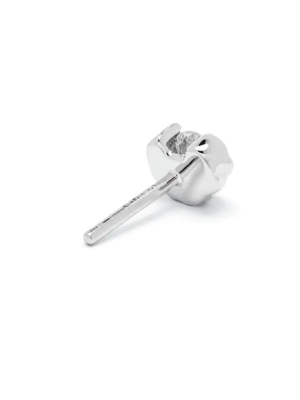 MARIA BLACK 14kt White Gold Diamond Stud Earring