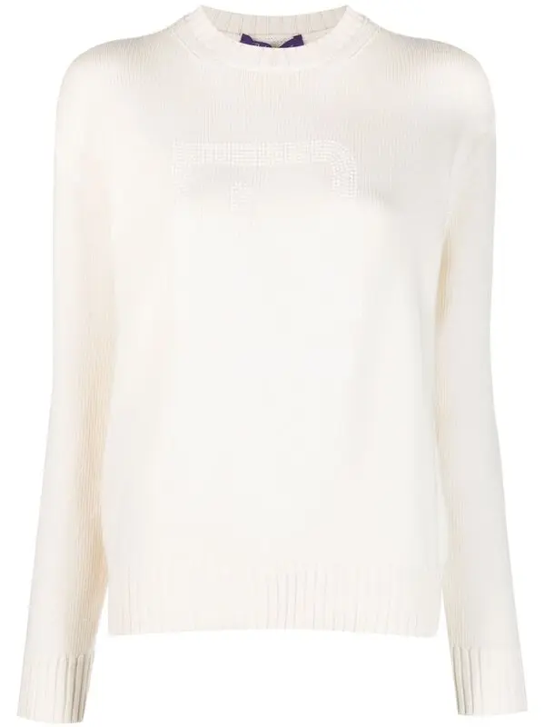 Ralph Lauren Logo-embellished Jumper - White