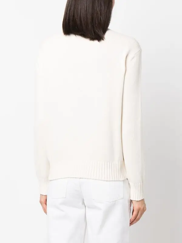 Ralph Lauren Logo-embellished Jumper - White