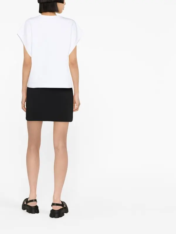 Dolce & Gabbana Logo-embroidered Cotton T-shirt