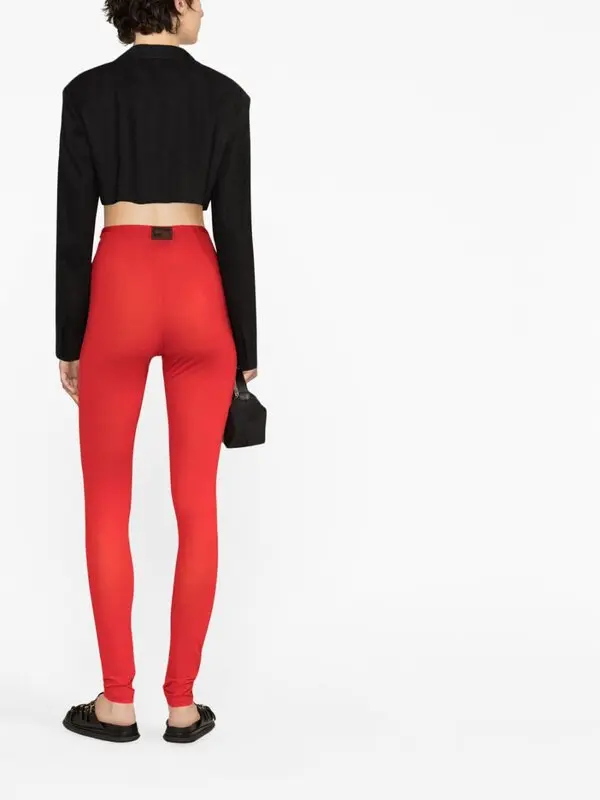 Raf Simons Logo-patch Leggings