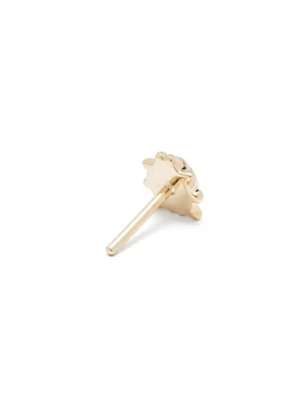 MARIA BLACK 14kt Yellow Beetle Stud Earring