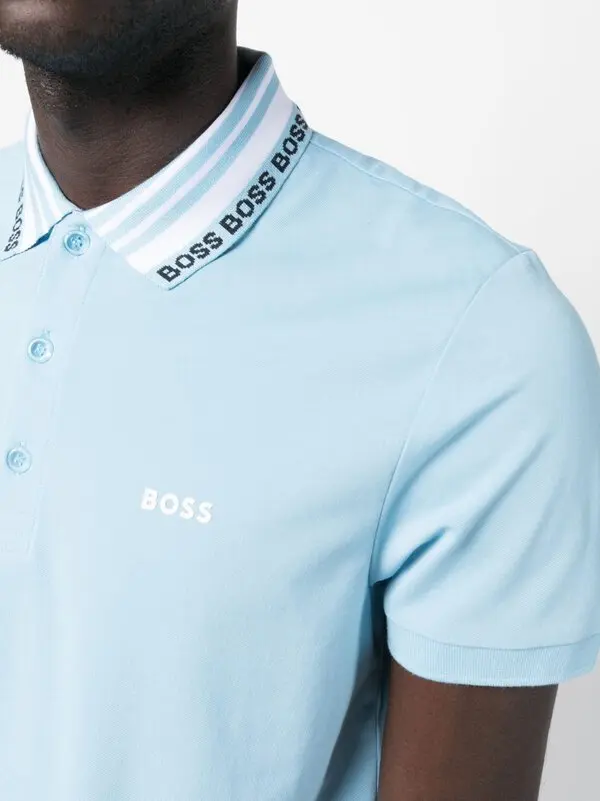 BOSS Logo-print Polo Shirt