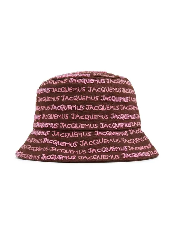 Jacquemus Logo-embroidered Bucket Hat