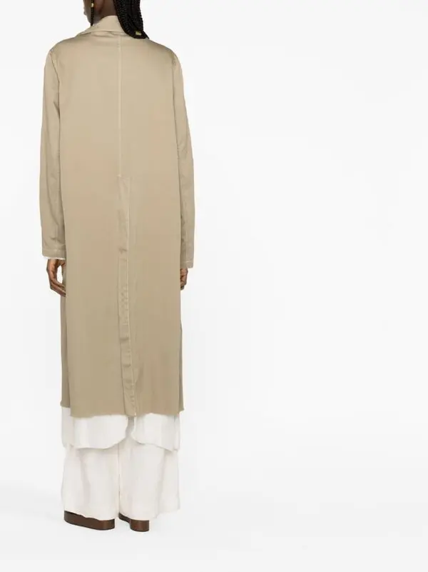 EDWARD CUMING Layered Single-breasted Coat