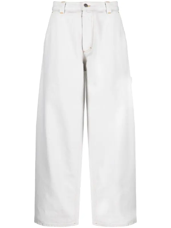 MAISON MARGIELA Mid-rise Wide-leg Jeans