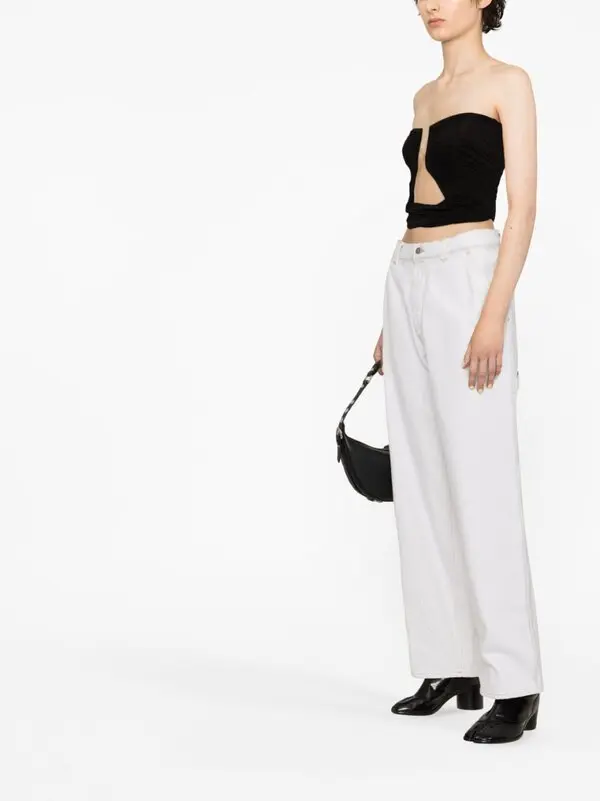 MAISON MARGIELA Mid-rise Wide-leg Jeans