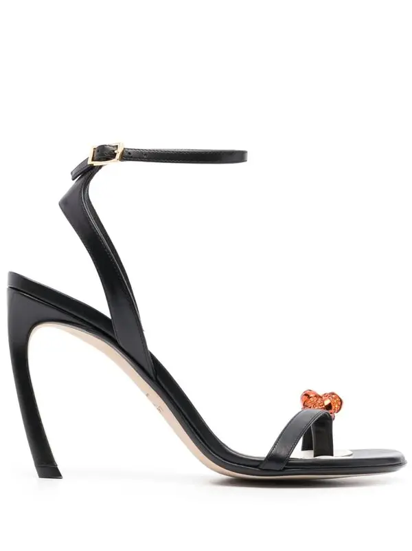 LANVIN Crystal-embellished High Heel Sandals