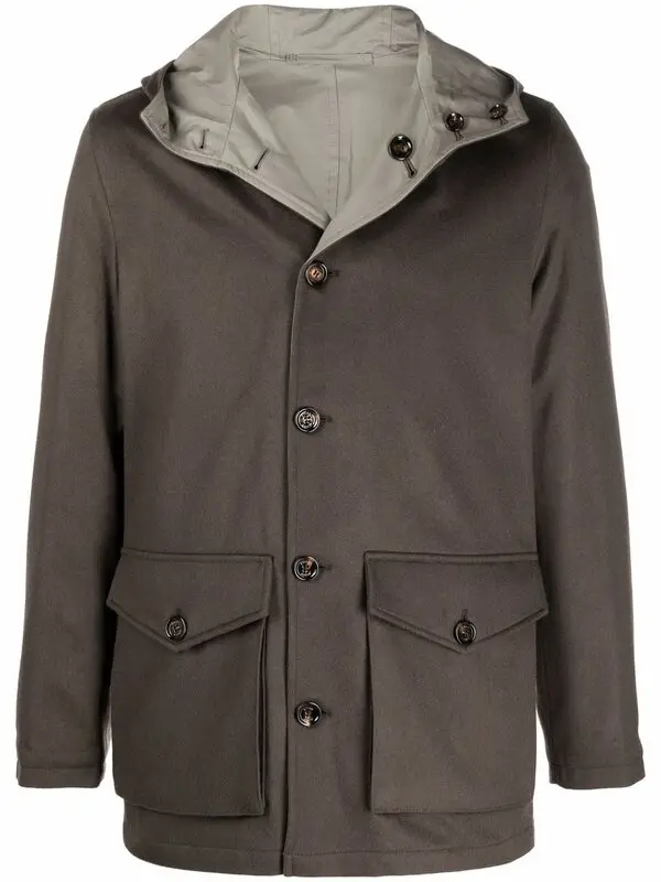 KIRED Wang Reversible Hooded Coat