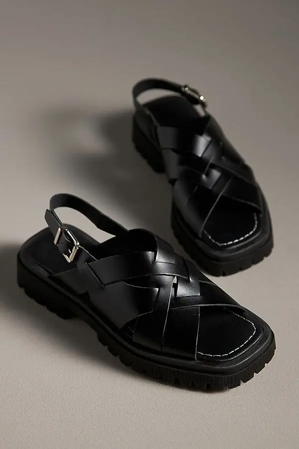 Maeve Open-toe Fisherman Sandals