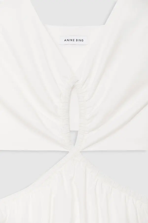 ANINE BING Dione Midi Dress With Cutouts