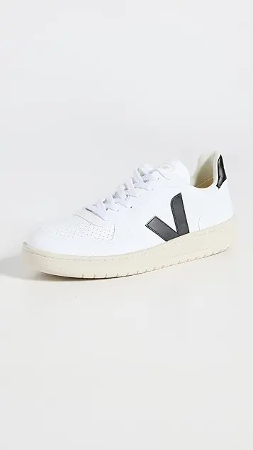 VEJA V-10 Cwl Sneakers - White/black